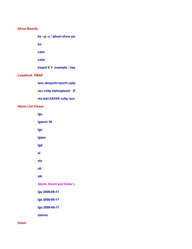 224698998 moshell-commands | PDF | Operating Systems | Computer Software and Applications