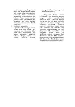 PENGUKURAN KINERJA INSTALASI RAWAT JALAN RUMAH SAKIT UMUM DAERAH KODYA ...