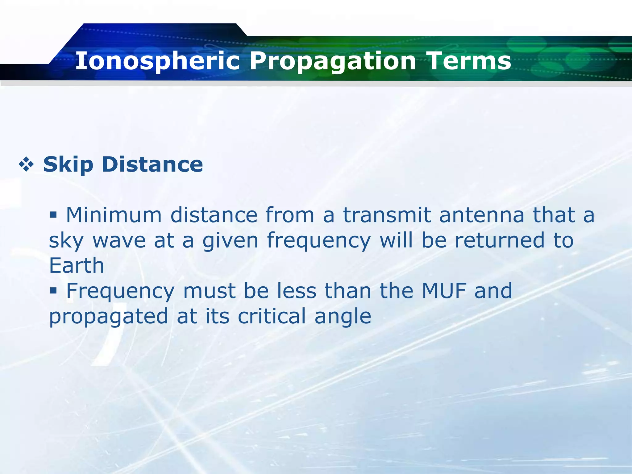 radio propagation | PPTX