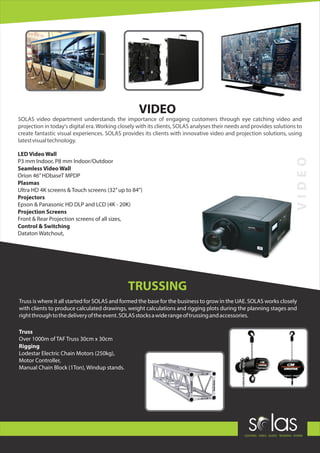 Solas Brochure | PDF