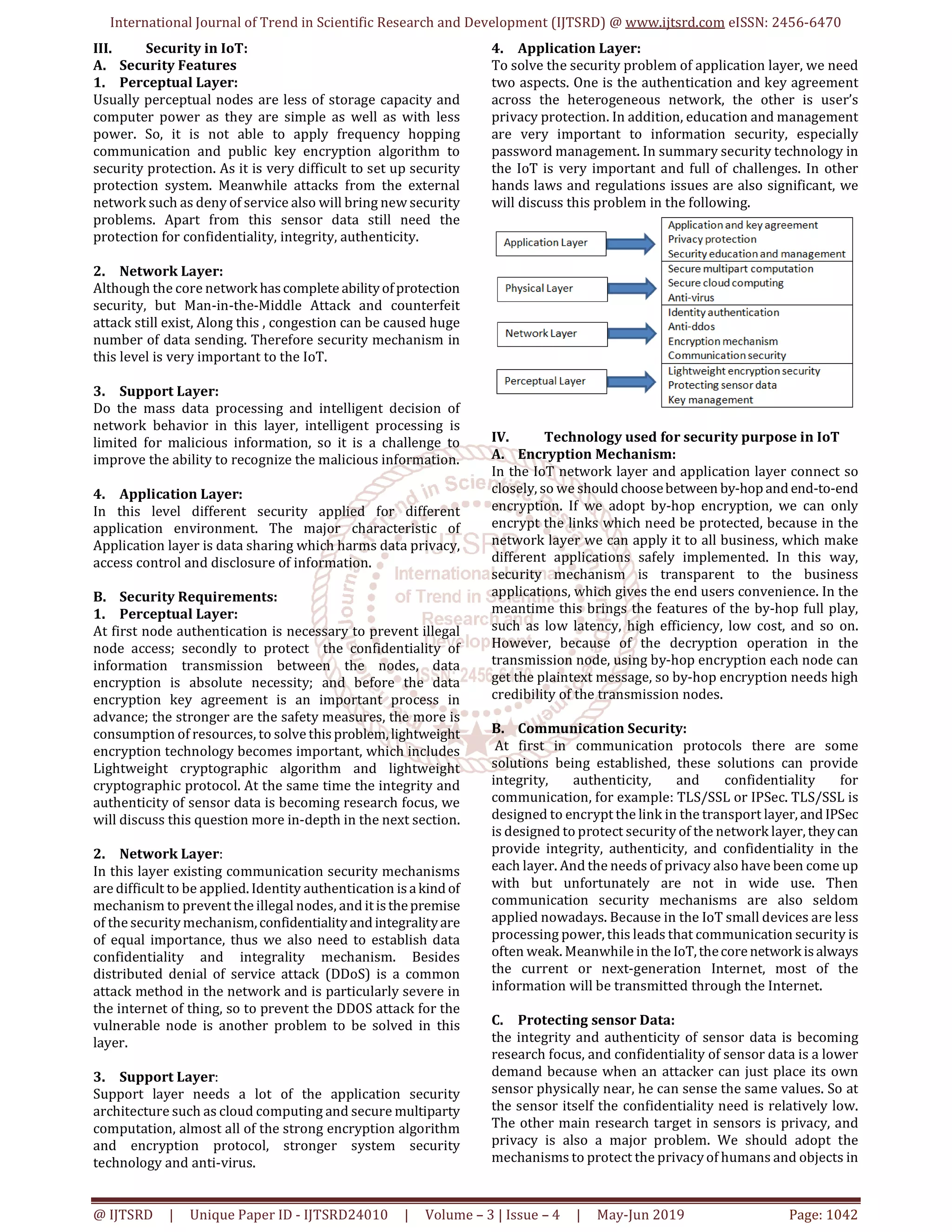 Internet of Things IoT Security Perspective | PDF