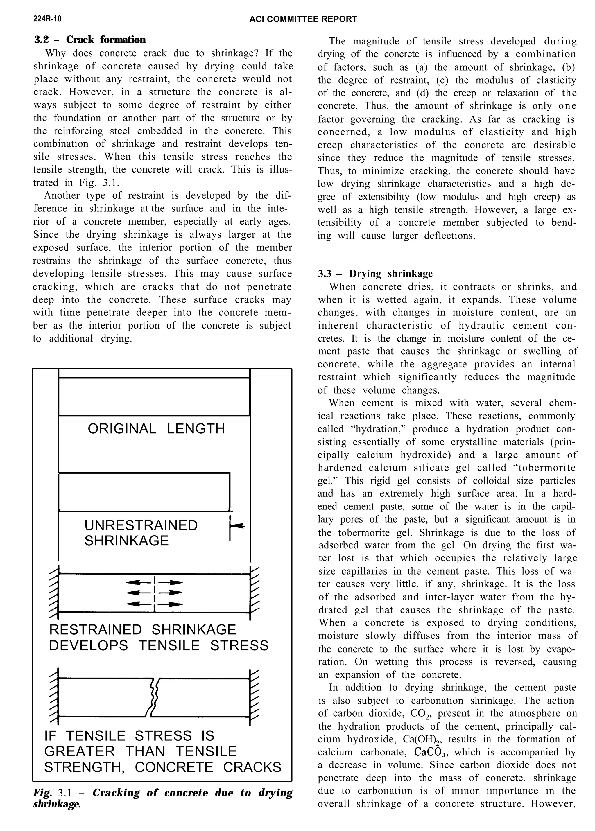 224 r 90 - control of cracking in concrete structures | PDF