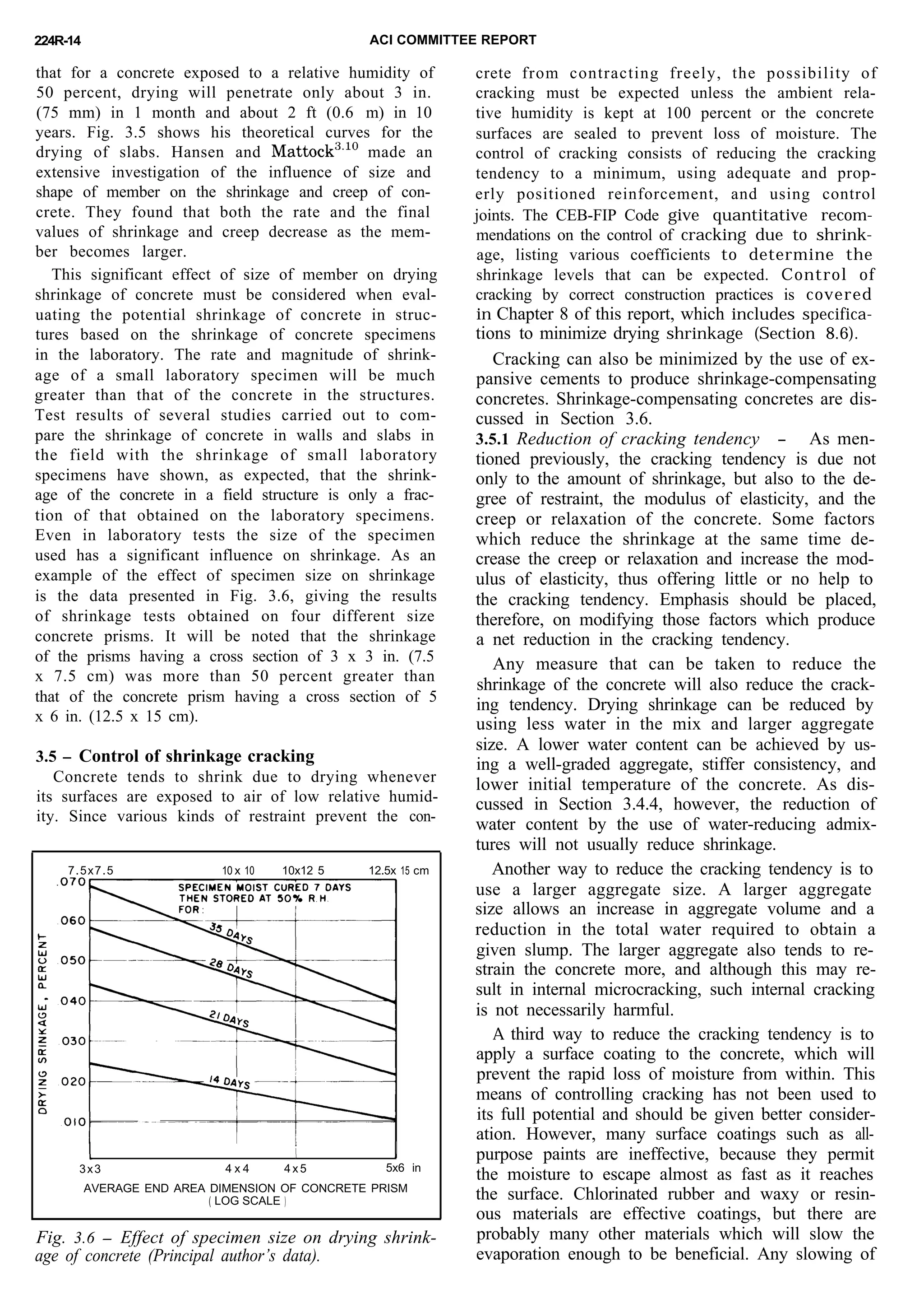 224 r 90 - control of cracking in concrete structures | PDF