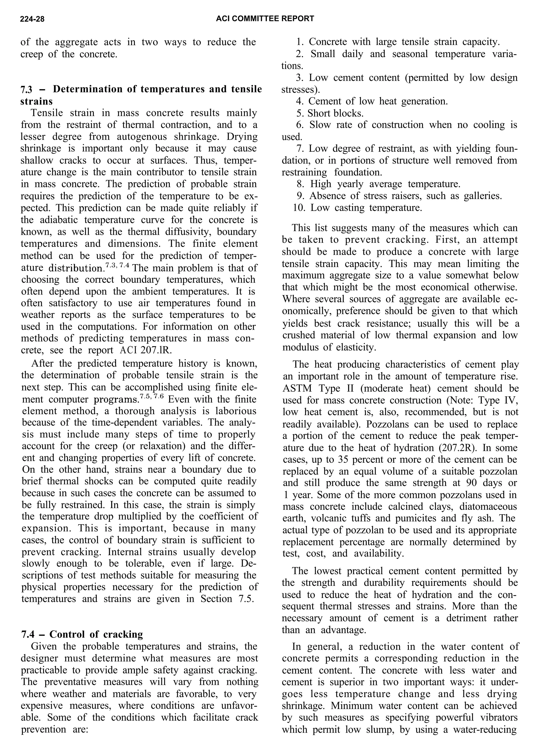 224 r 90 - control of cracking in concrete structures | PDF