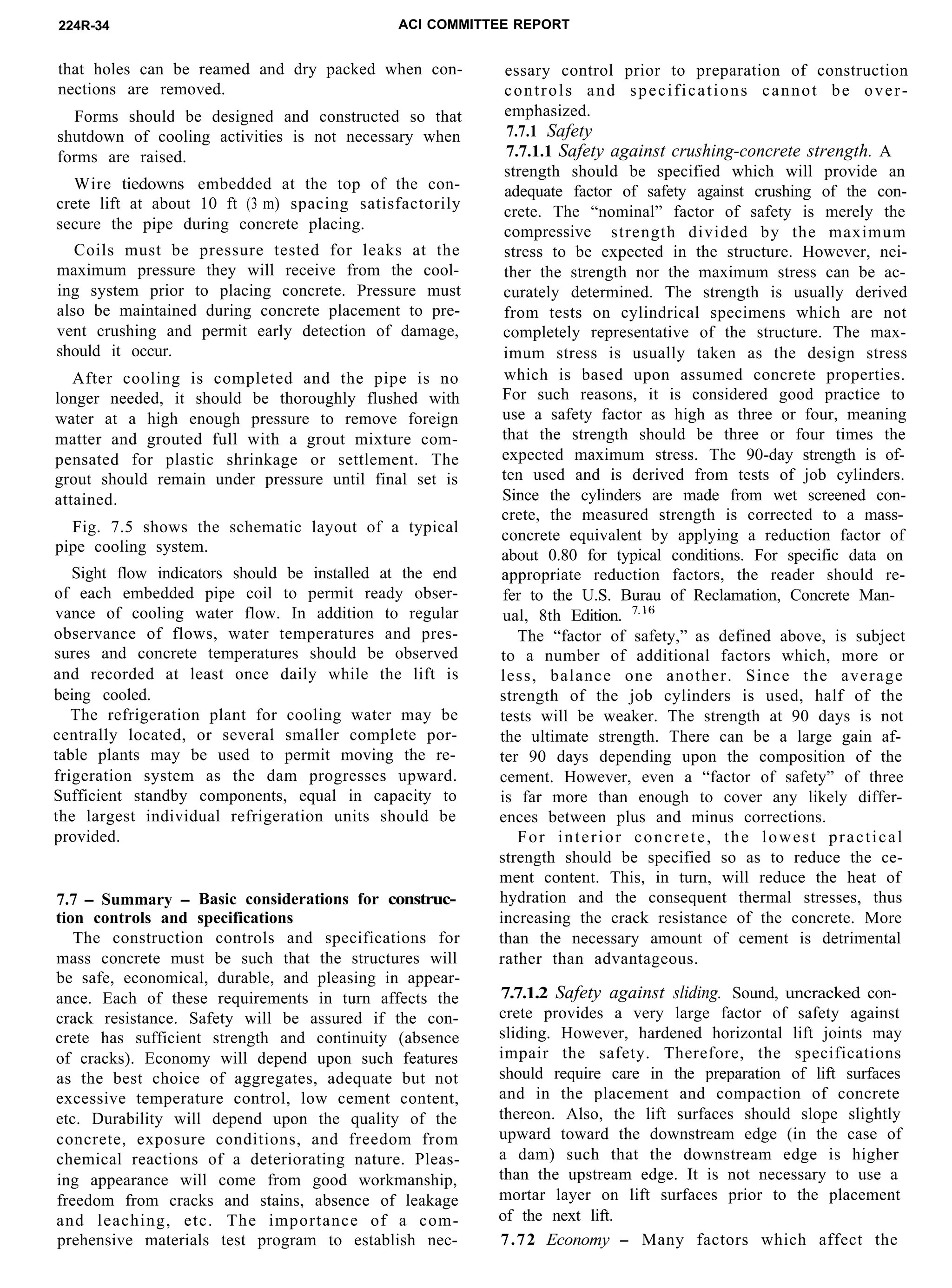 224 r 90 - control of cracking in concrete structures | PDF