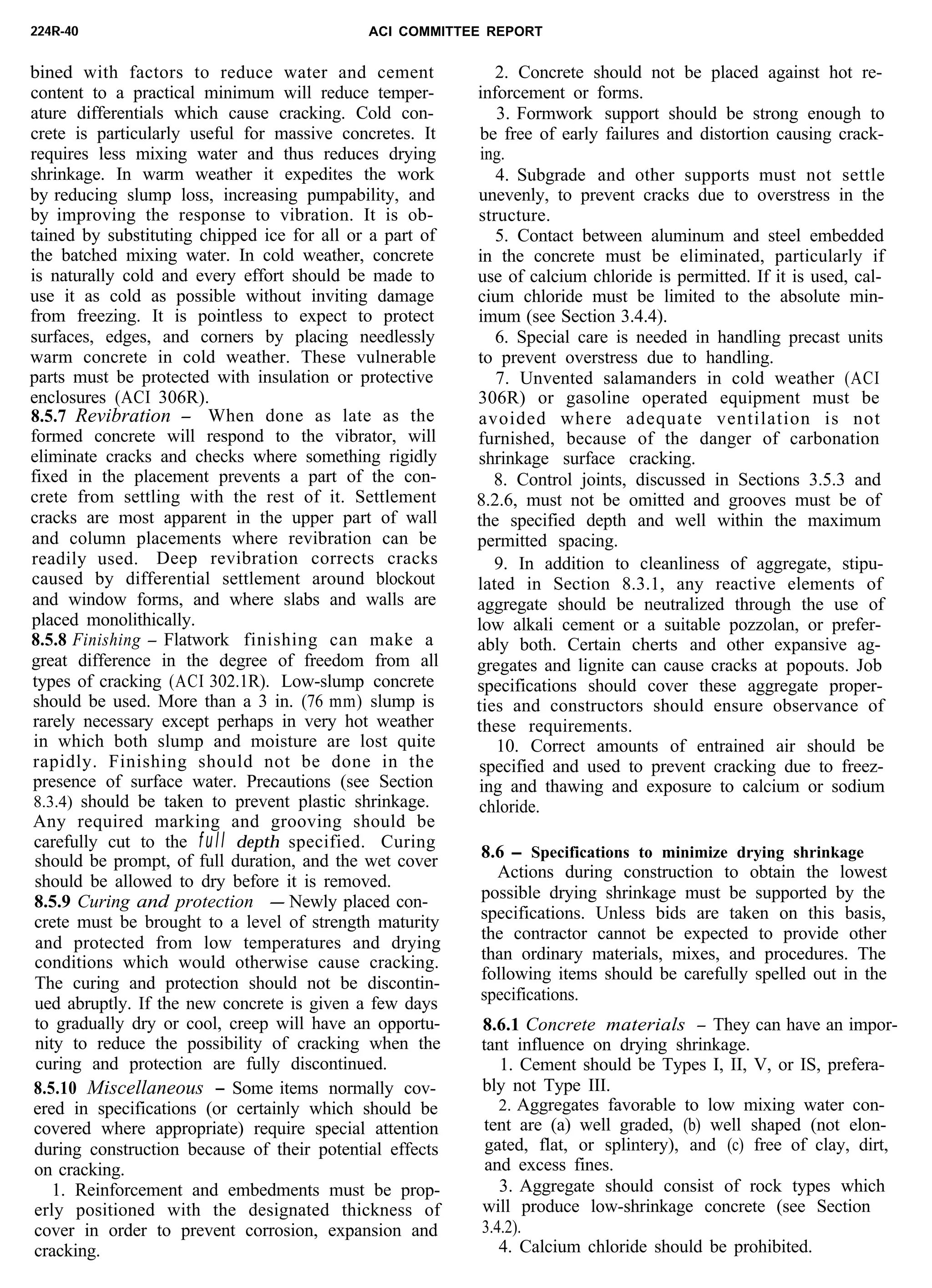 224 r 90 - control of cracking in concrete structures | PDF