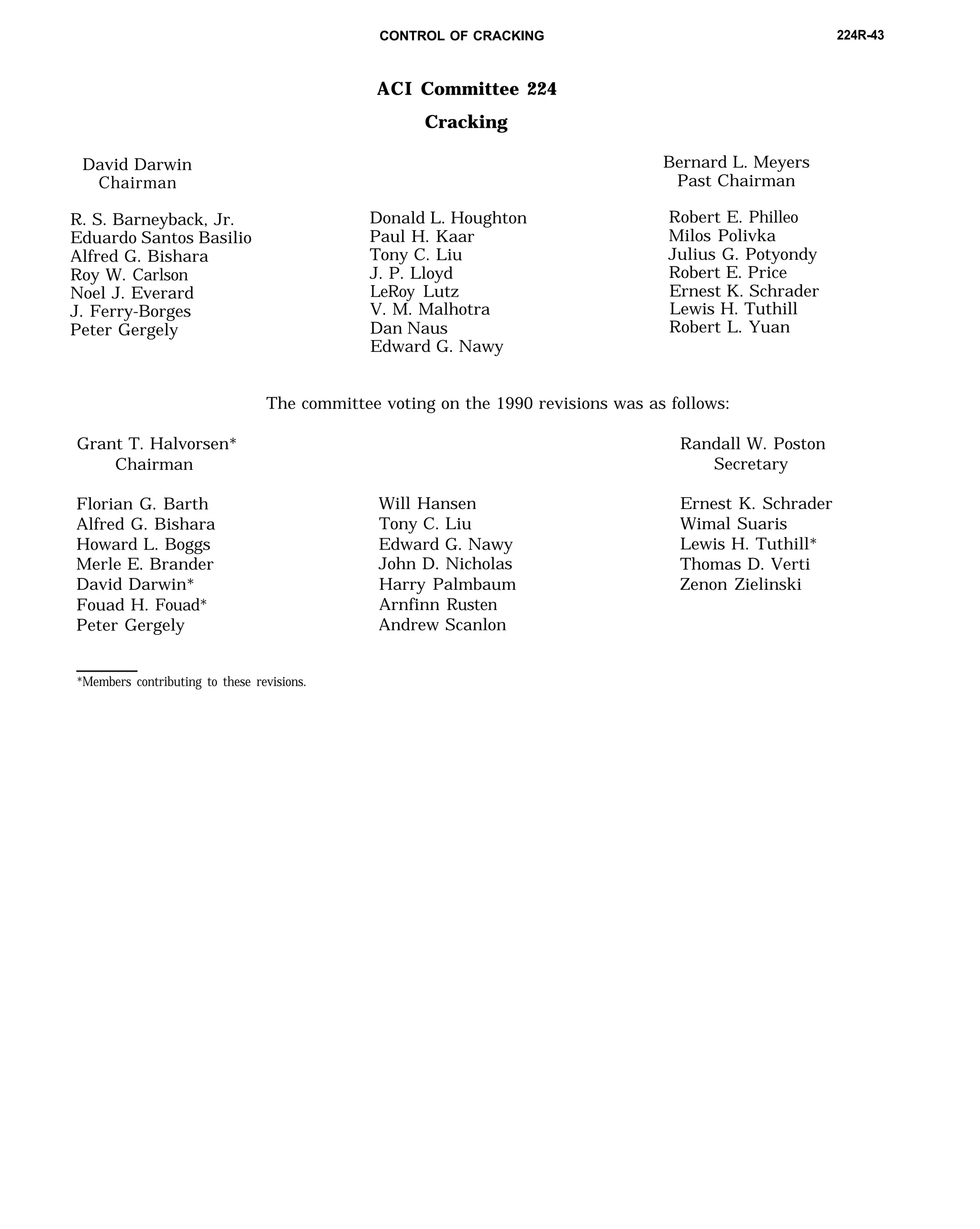 224 r 90 - control of cracking in concrete structures | PDF