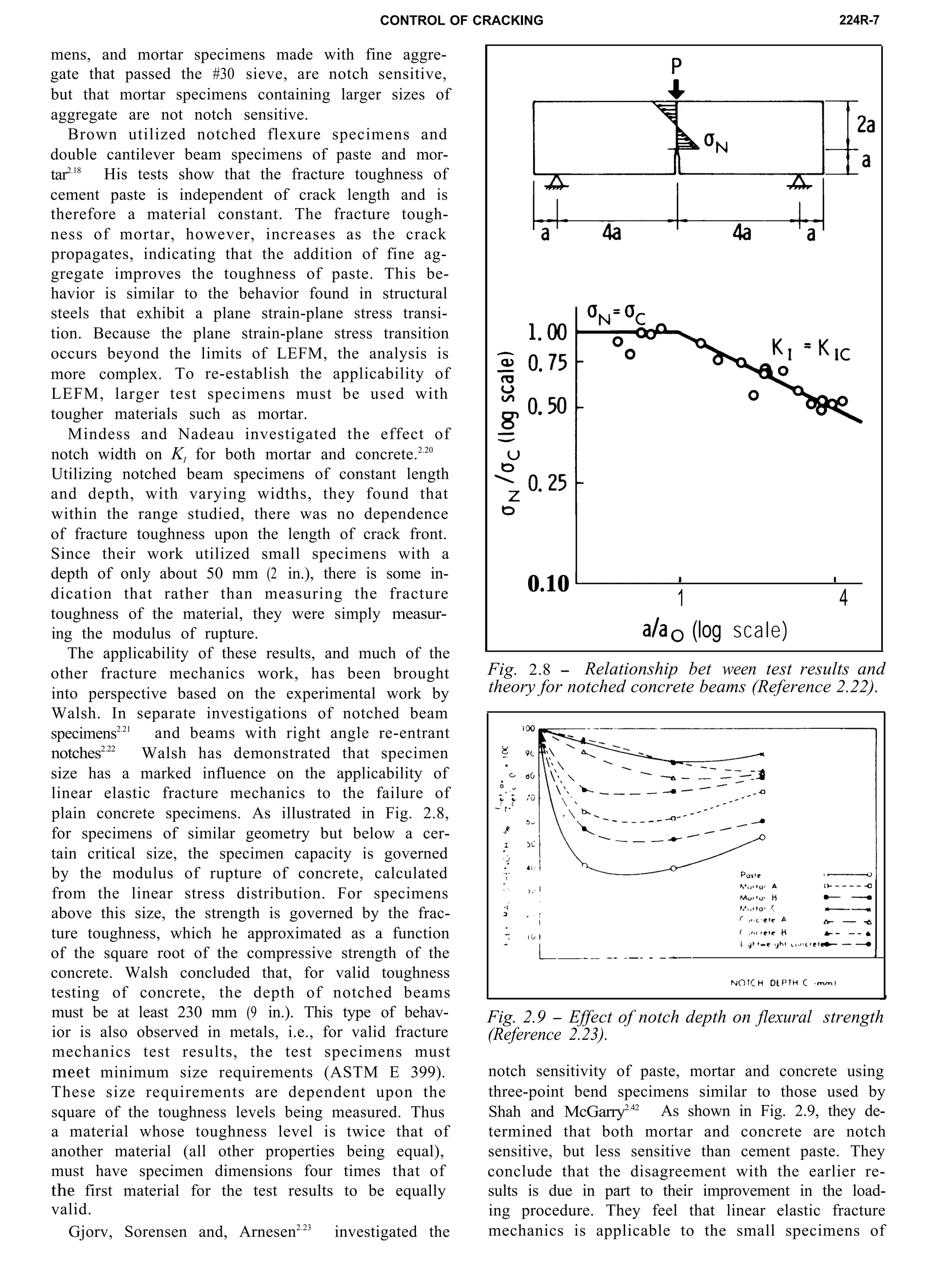 224 r 90 - control of cracking in concrete structures | PDF