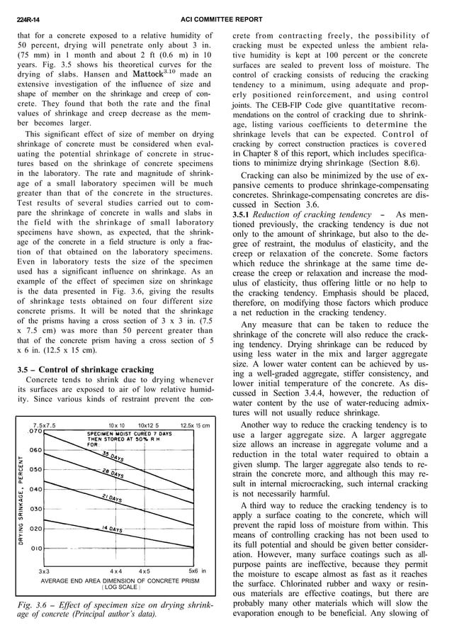 224 r 90 - control of cracking in concrete structures | PDF