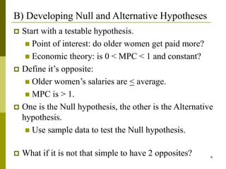 Hypothesis Testing techniques in social research.ppt | Physics | Science