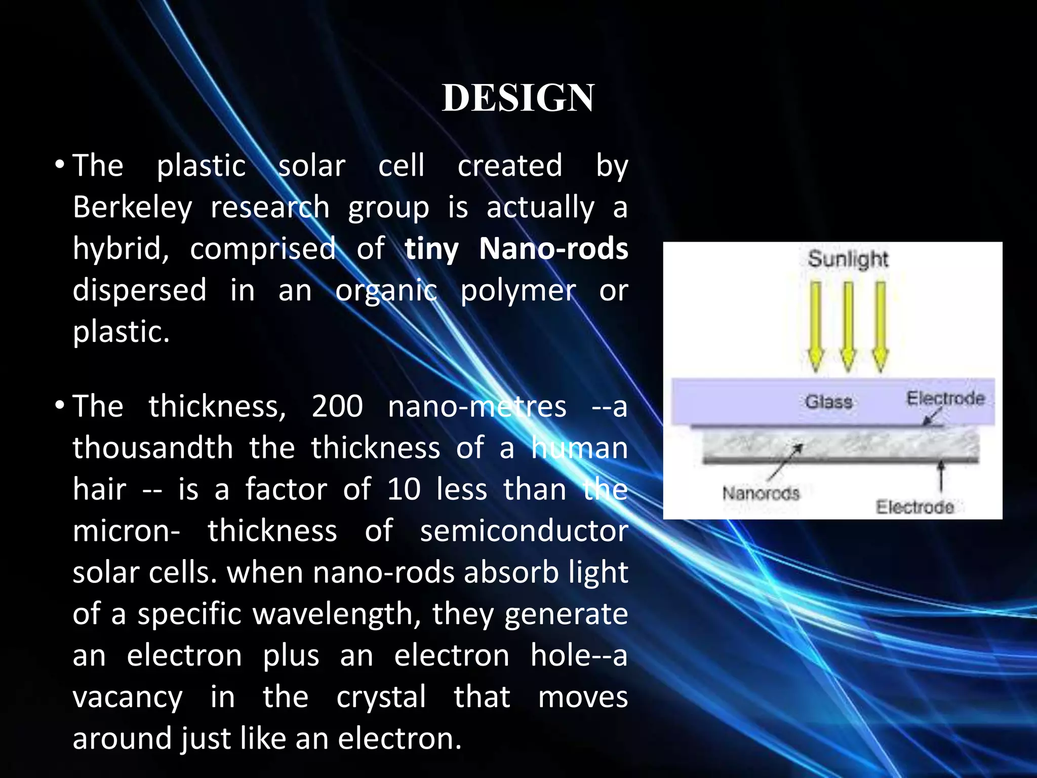 INFRARED PLASTIC SOLAR CELLS | PPT