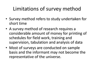research methodology METHODS OF INVESTIGATION | PPTX