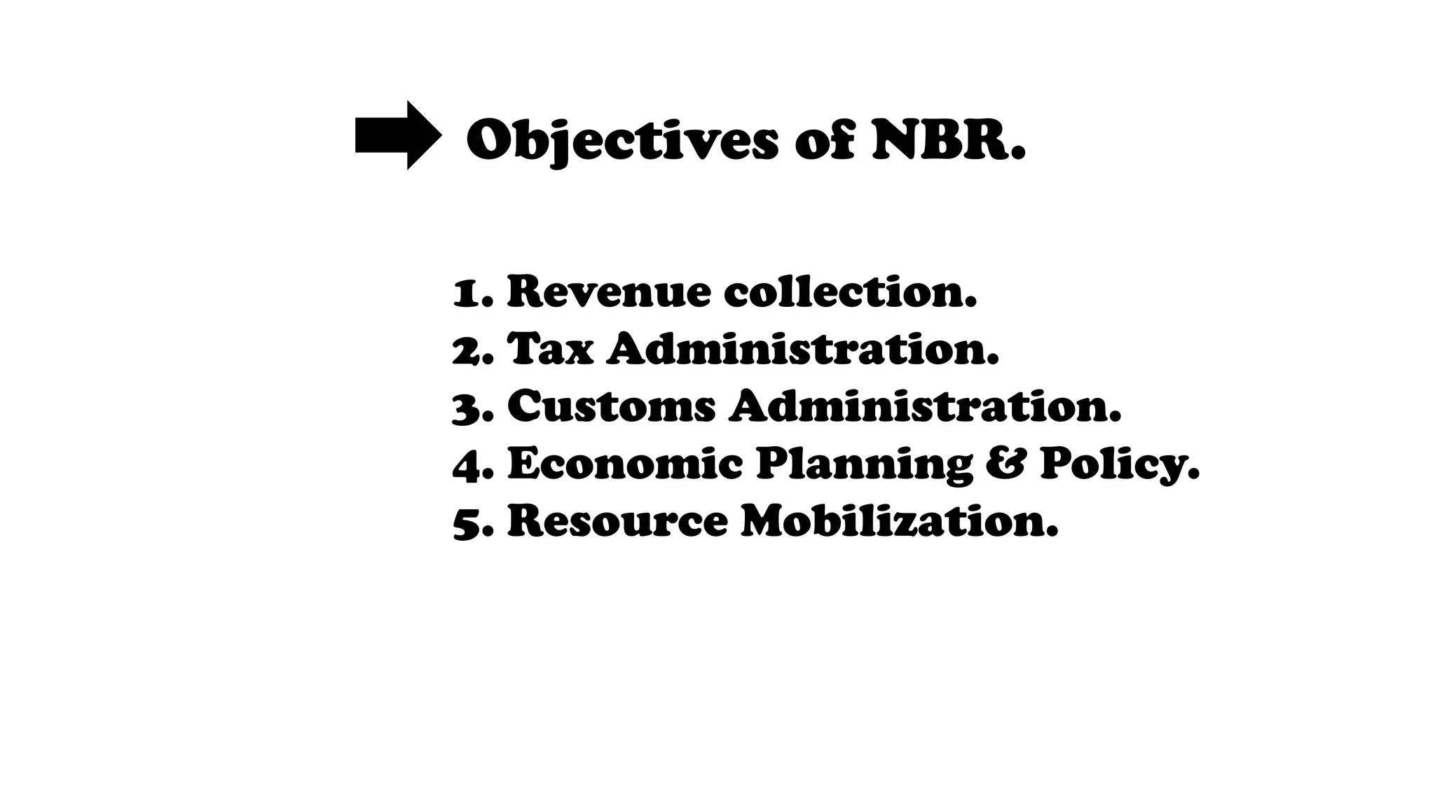 National board of revenue in Bangladesh NBR | PPTX