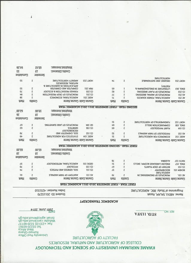 certificate and transcript | PDF