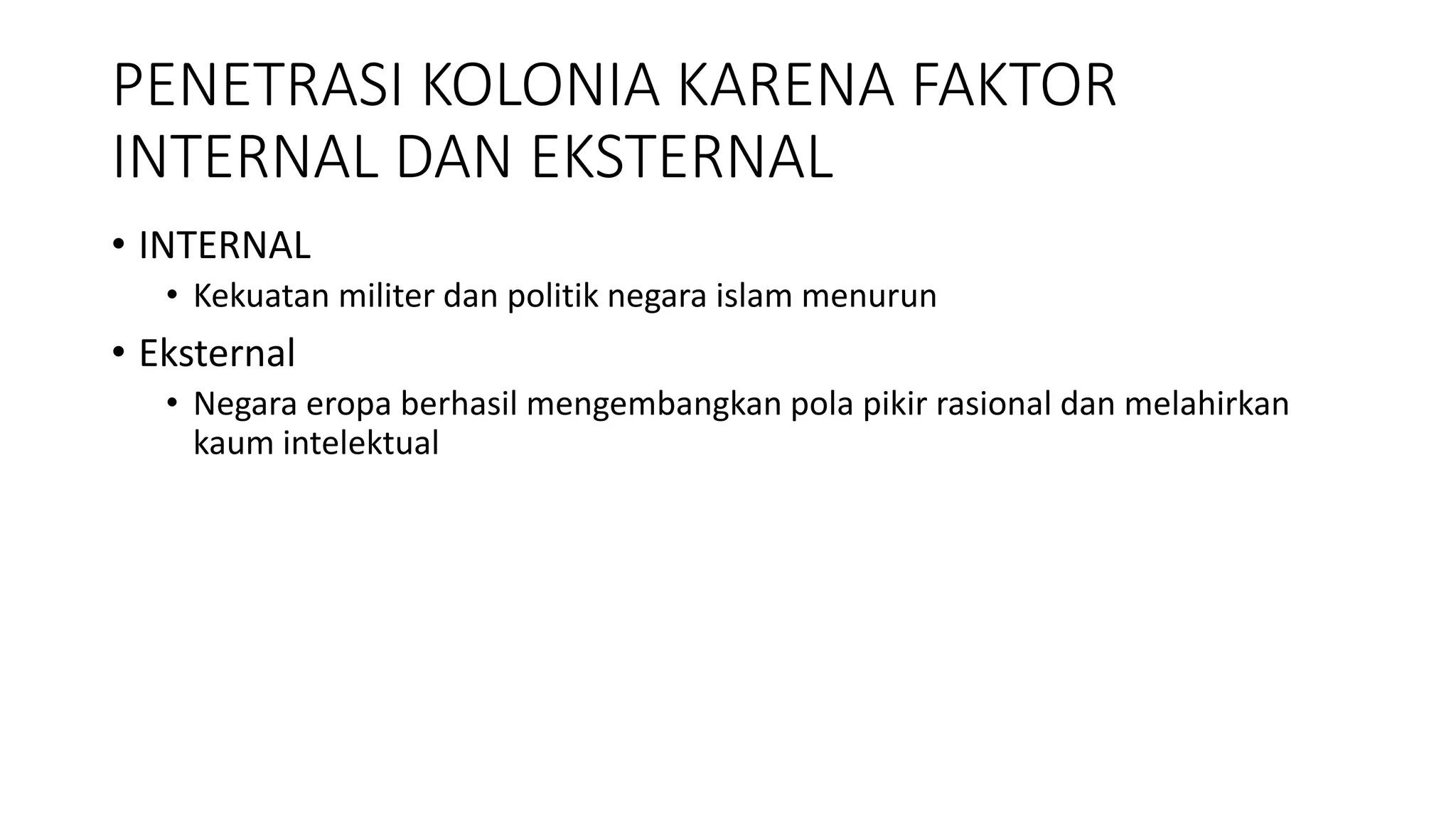 Peradaban Islam Modern yang ada id indonesia | PPTX