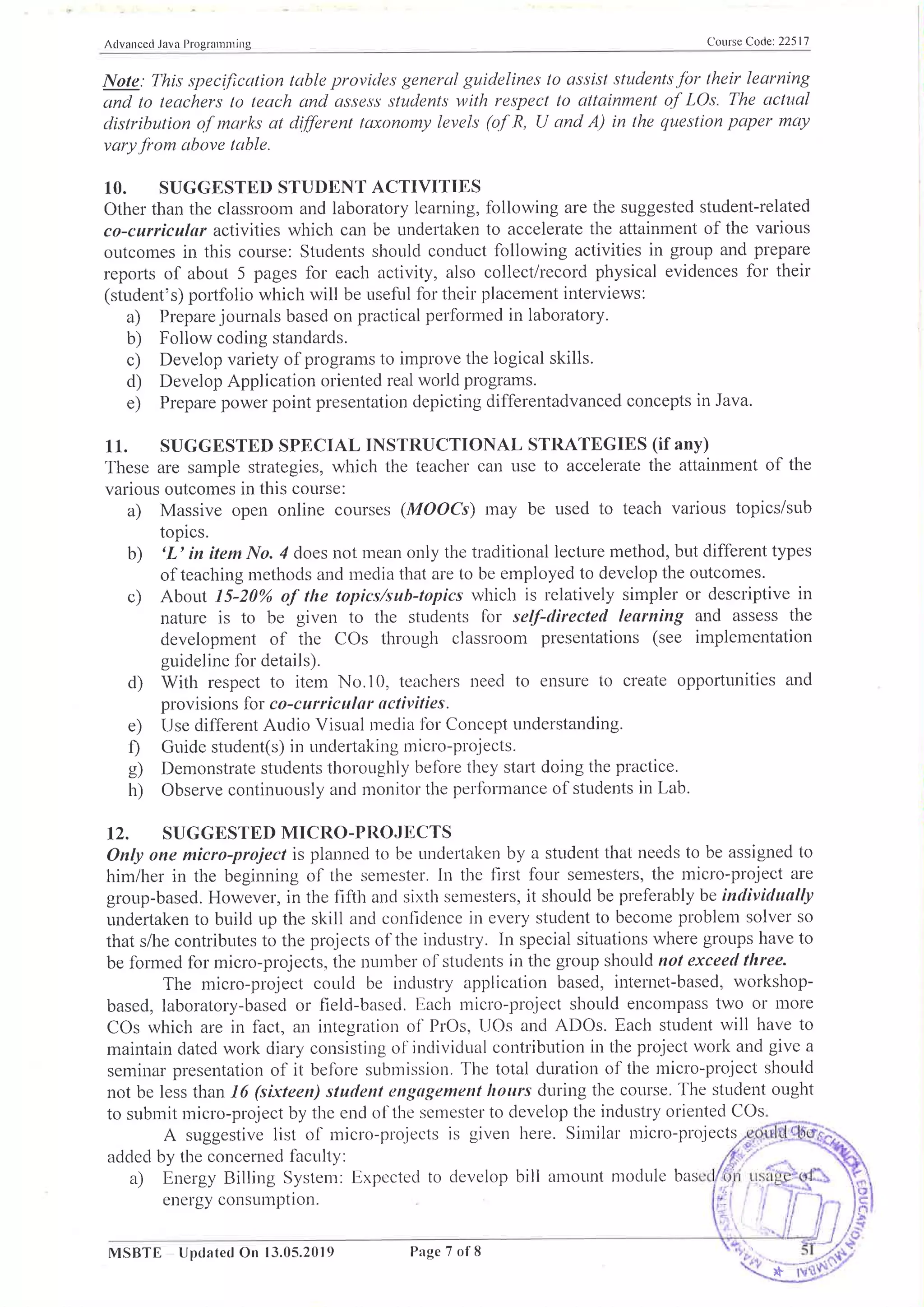 22517 advanced java programming | PDF | Programming Languages | Computing