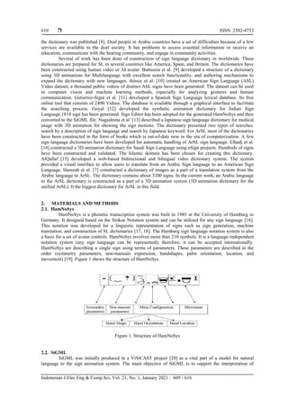 Development of arabic sign language dictionary using 3D avatar technologies | PDF