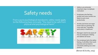 Maslow and Employee Motivation FINAL | PPTX