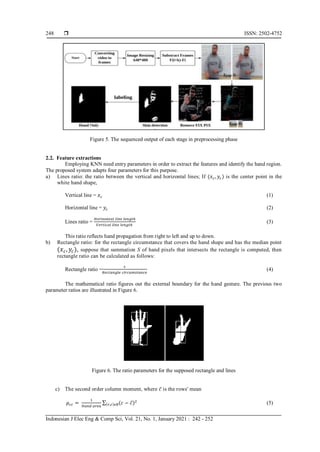 Smart hand gestures recognition using K-NN based algorithm for video annotation purposes | PDF ...