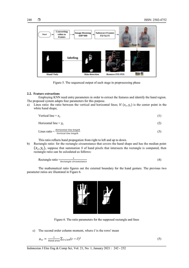 Smart hand gestures recognition using K-NN based algorithm for video annotation purposes | PDF ...