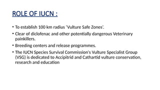 Conservation breeding of vulture , breeding center,cause of decline vulture | PPTX
