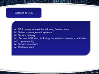 operating support system | PPT