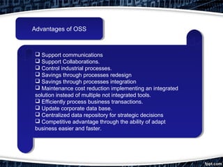 operating support system | PPT