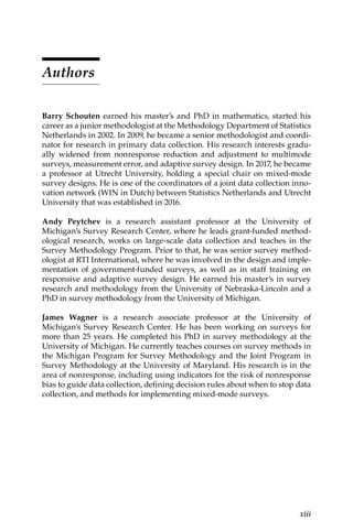 Adaptive survey design 1st Edition Peytchev | PDF