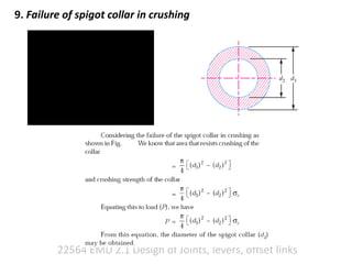 22564 emd 2.1 cotter joint theory | PPTX