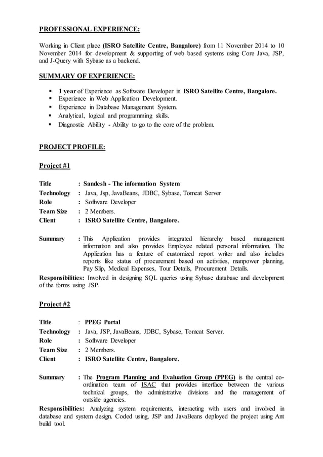 Usha Resume | DOCX | Web Development | Internet