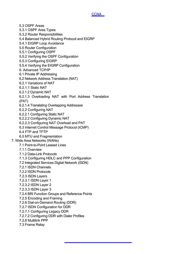 225735365 ccna-study-guide-a | DOC | Computer Networking | Computing