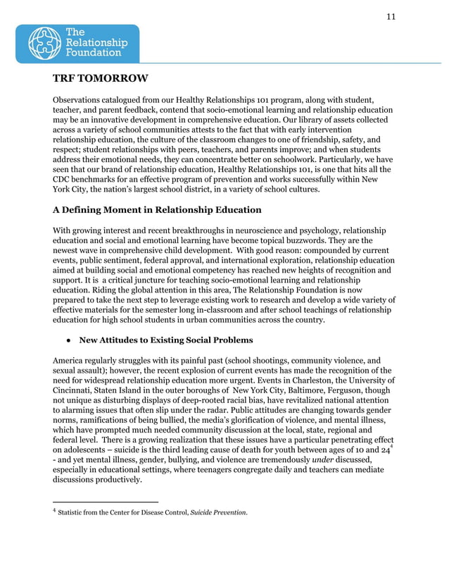FINAL TRF Position Paper | PDF