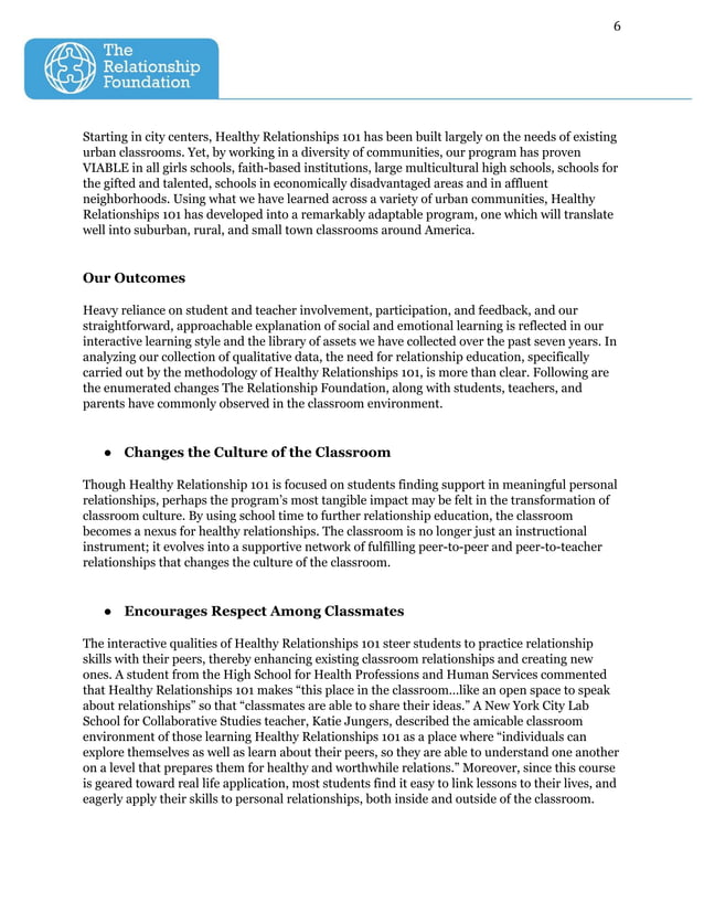 FINAL TRF Position Paper | PDF