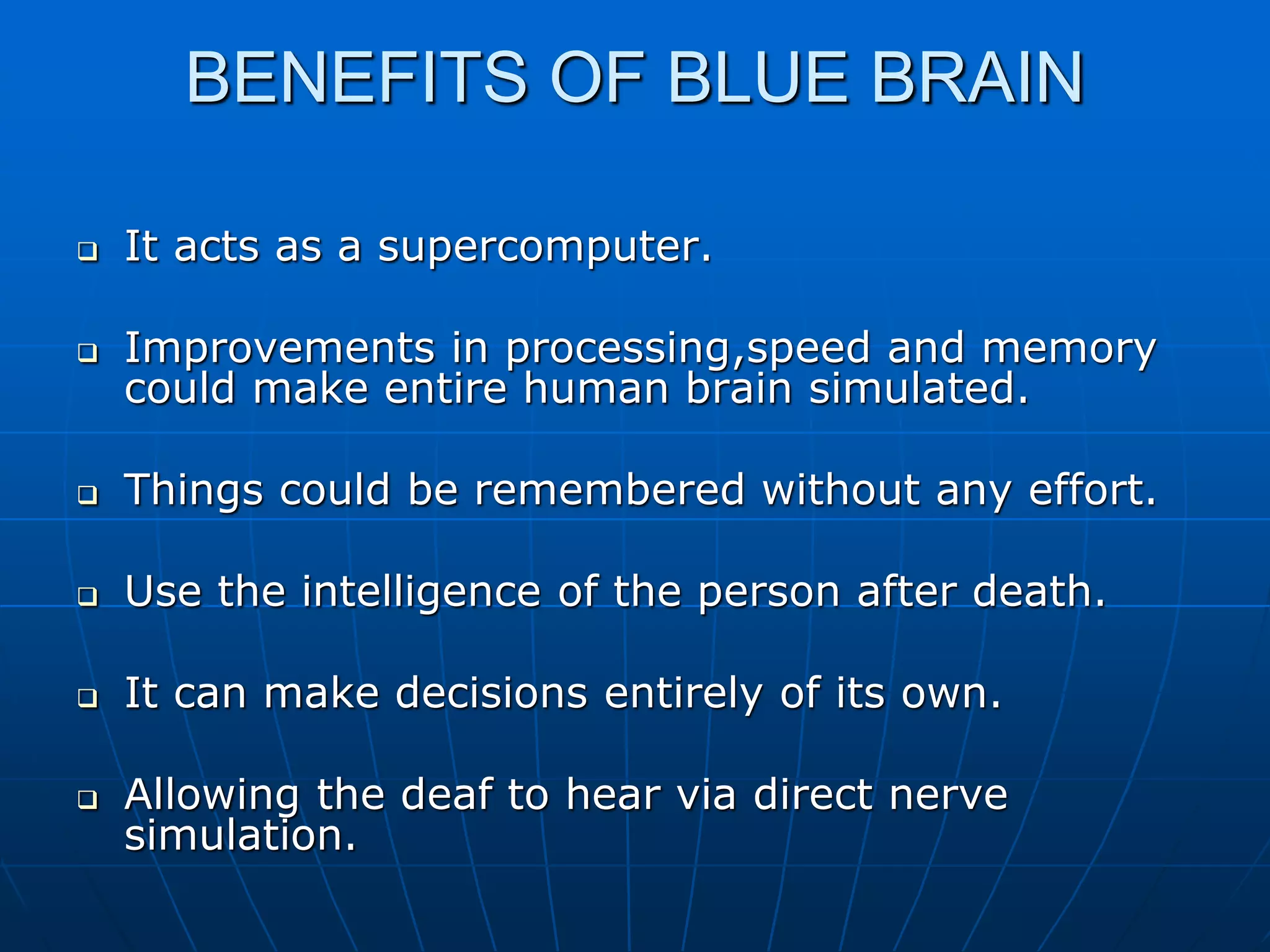 blue brain technology bharat | PPT | Computer Peripherals | Computing