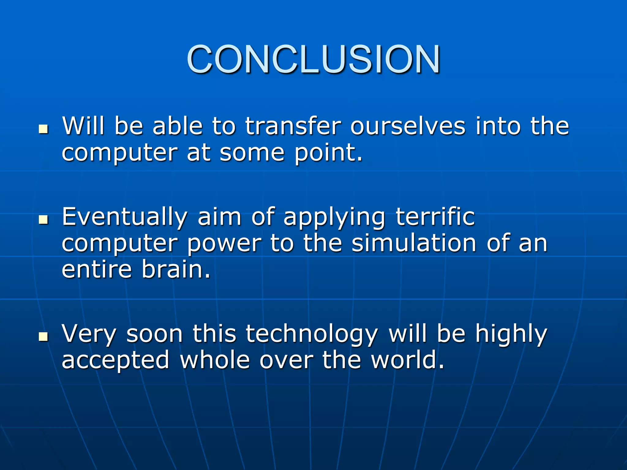 blue brain technology bharat | PPT | Computer Peripherals | Computing
