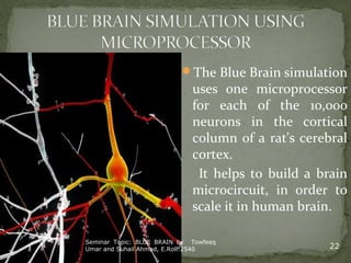 BLUE BRAIN | PPT