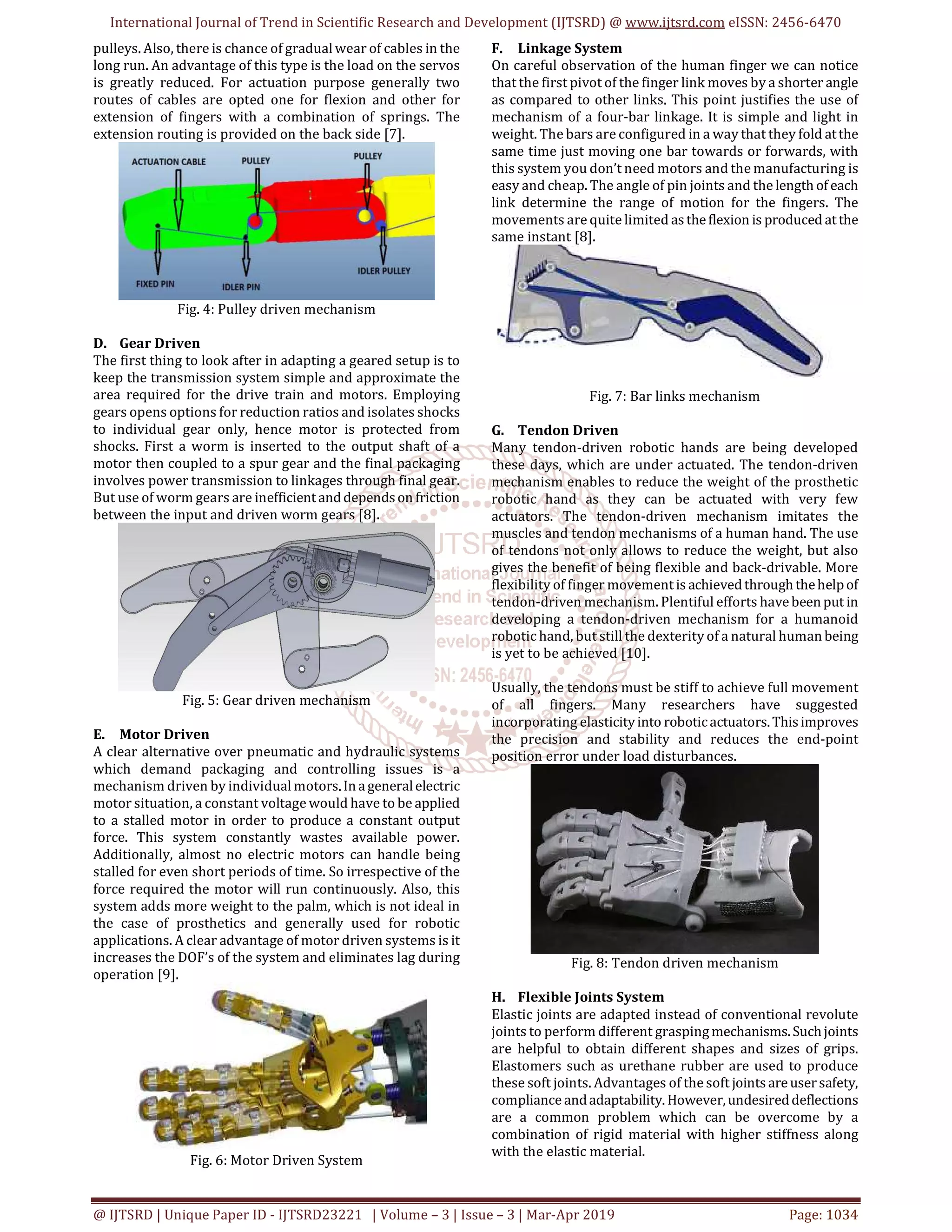 A Review on Bionic Arm | PDF