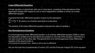 Variation Of Parameter (Differential Equations) | PPTX