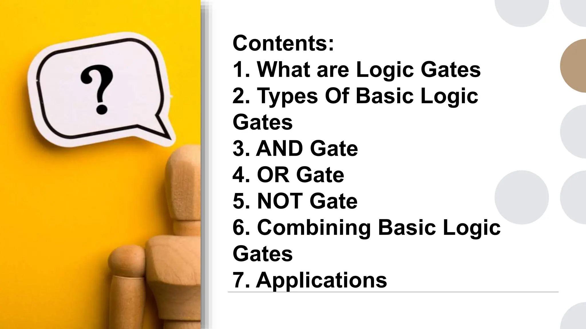 Basic Logic Gates | PPTX