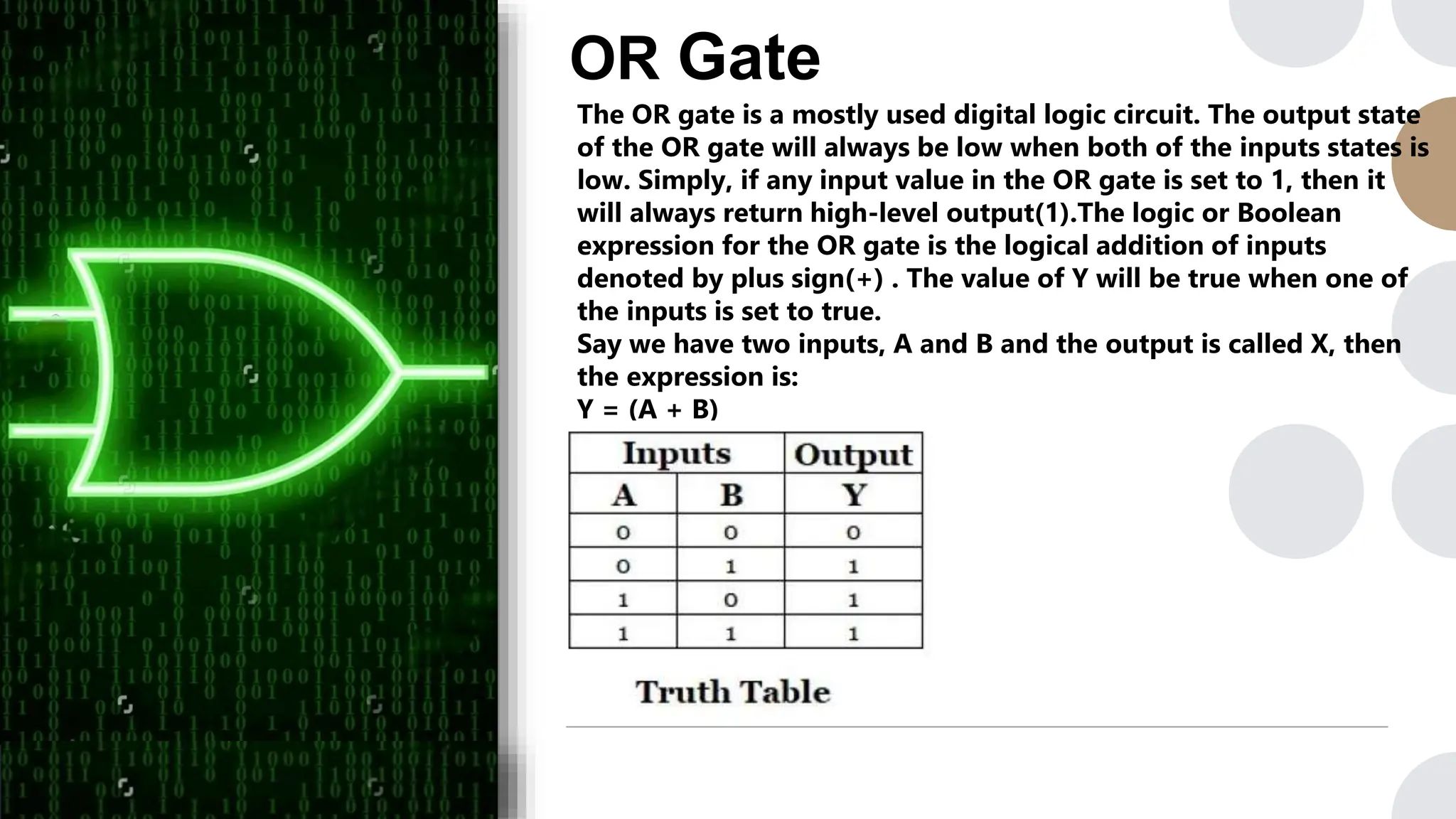 Basic Logic Gates | PPTX