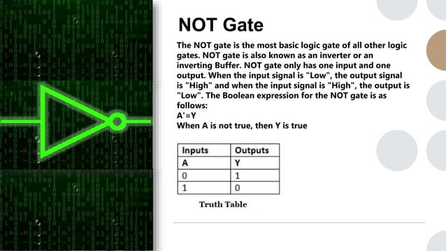 Basic Logic Gates | PPTX