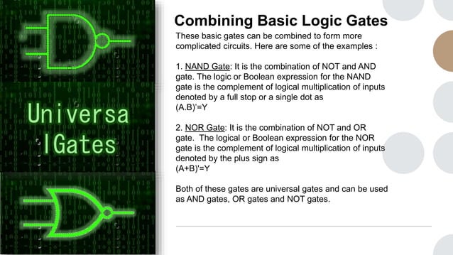 Basic Logic Gates | PPTX
