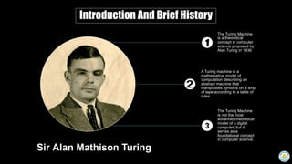 Turing Machine | Theory Of Computation | Formal Language and Automata Theory | PPTX