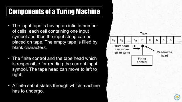 Turing Machine | Theory Of Computation | Formal Language and Automata Theory | PPTX