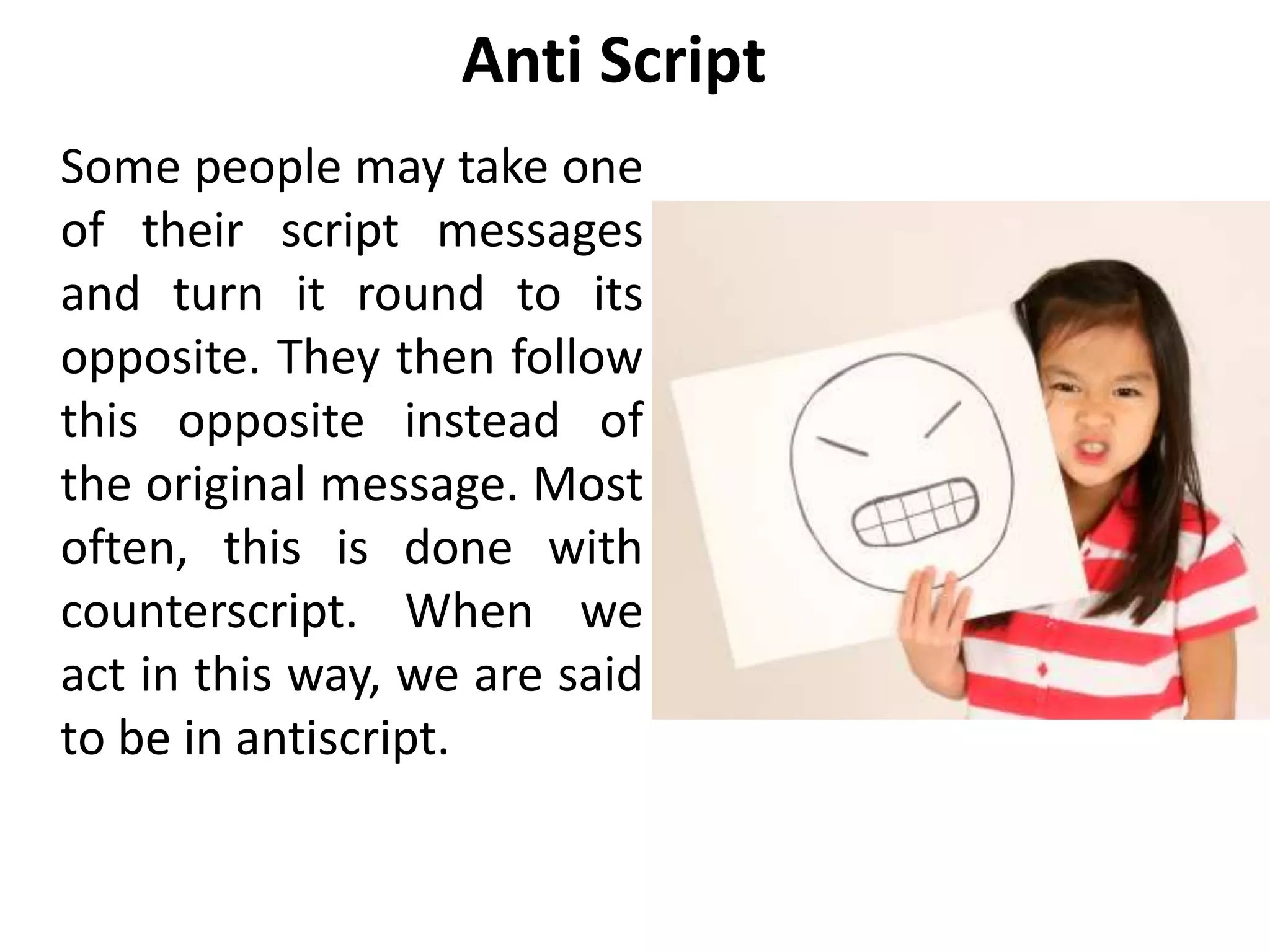 Anti script | PPTX