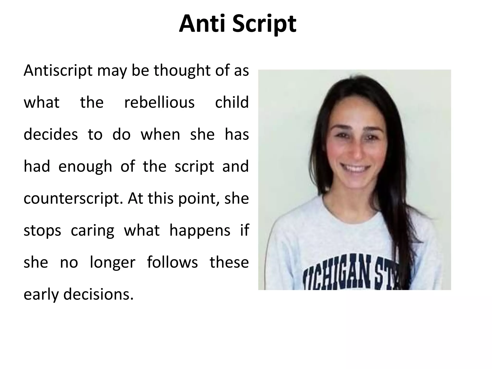 Anti script | PPTX