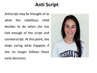 Anti script | PPTX