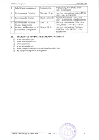 22605 solid waste management | PDF
