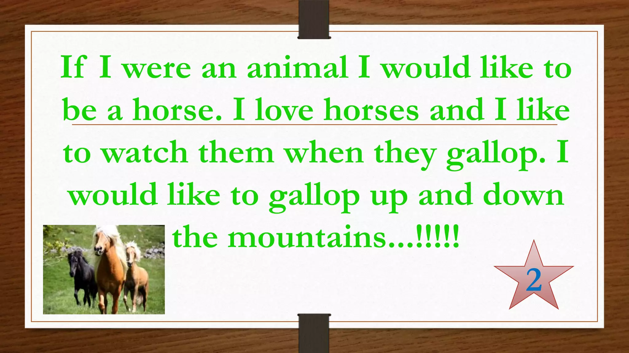 If were an animal... | PPTX