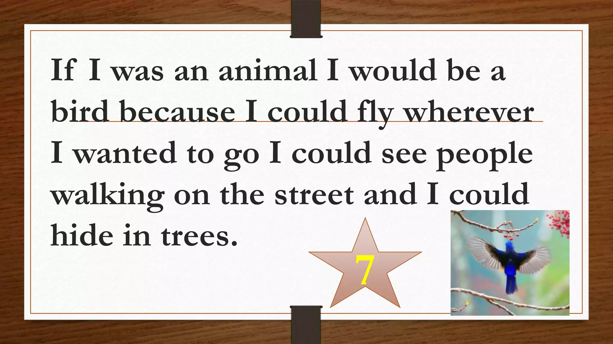 If were an animal... | PPTX